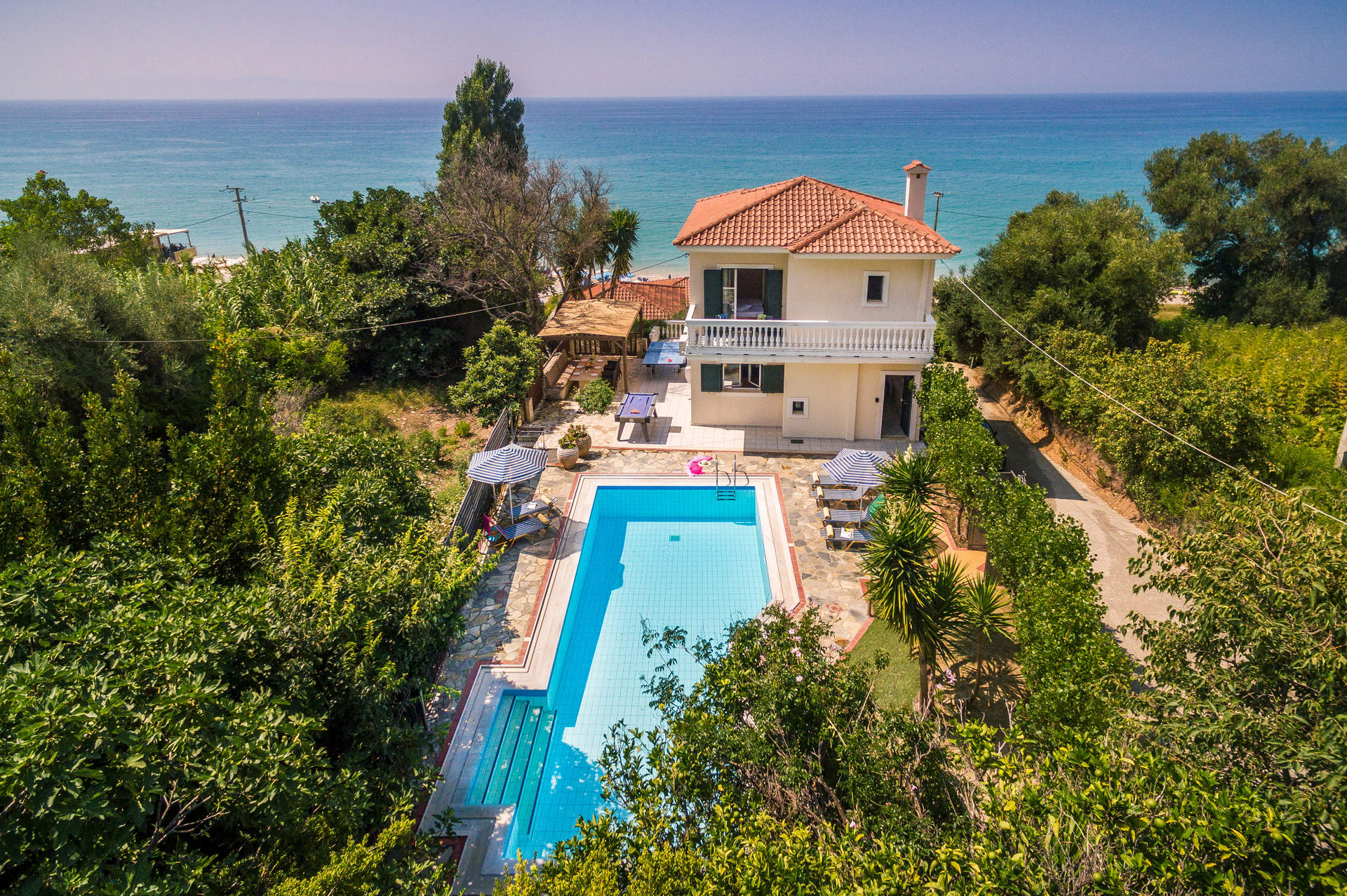 Villa Lourdas Beach In Lourdas, Kefalonia | Villa Plus