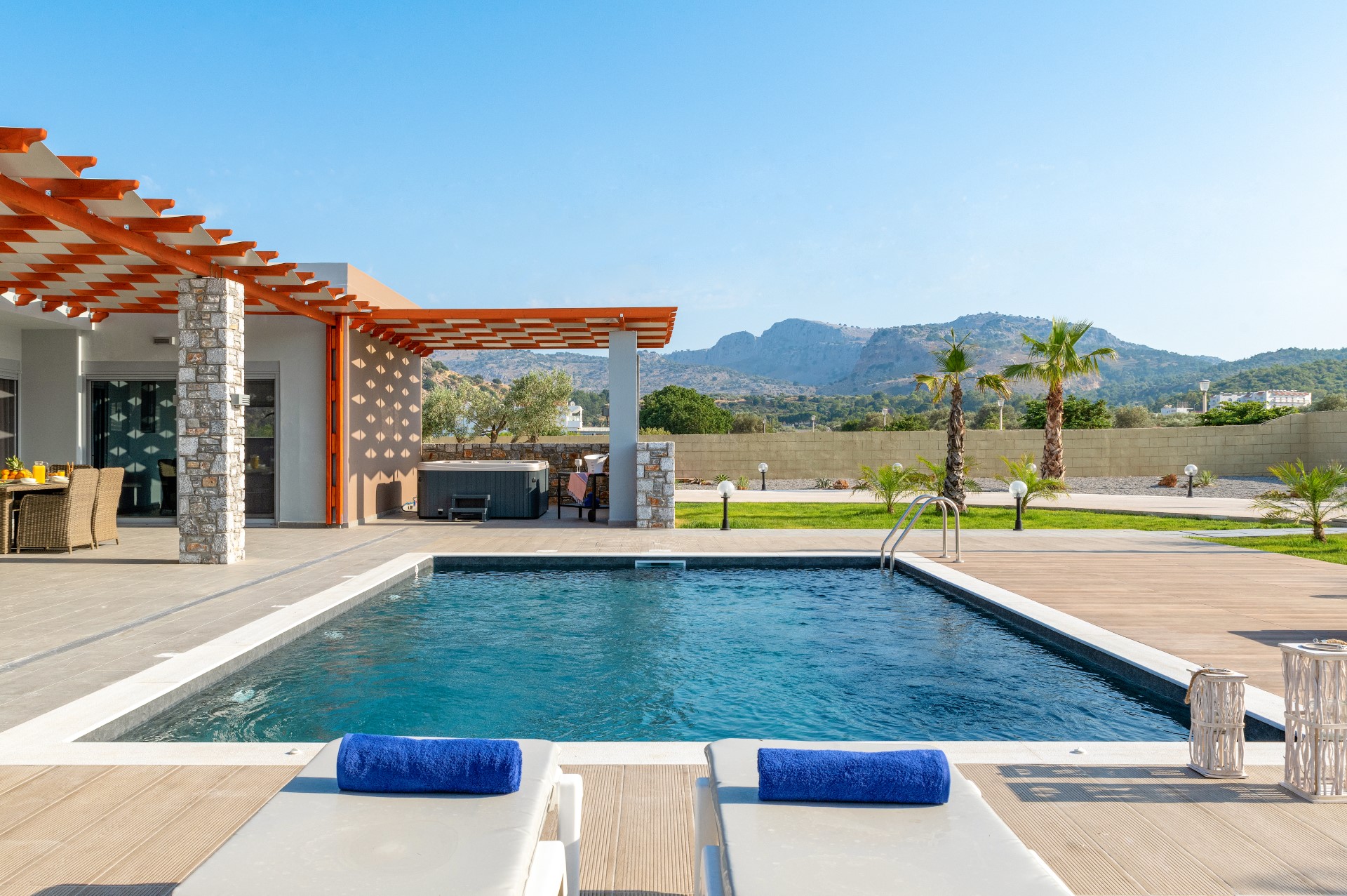 Villa Elite Kalathos In Kalathos, Rhodes | Villa Plus