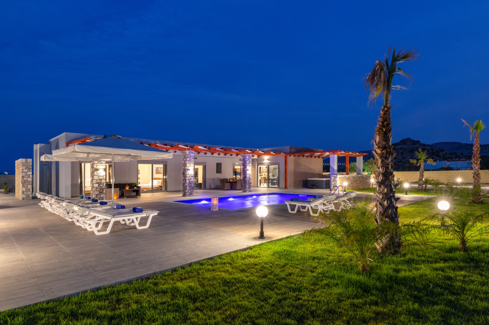 Villa Elite Kalathos In Kalathos, Rhodes | Villa Plus