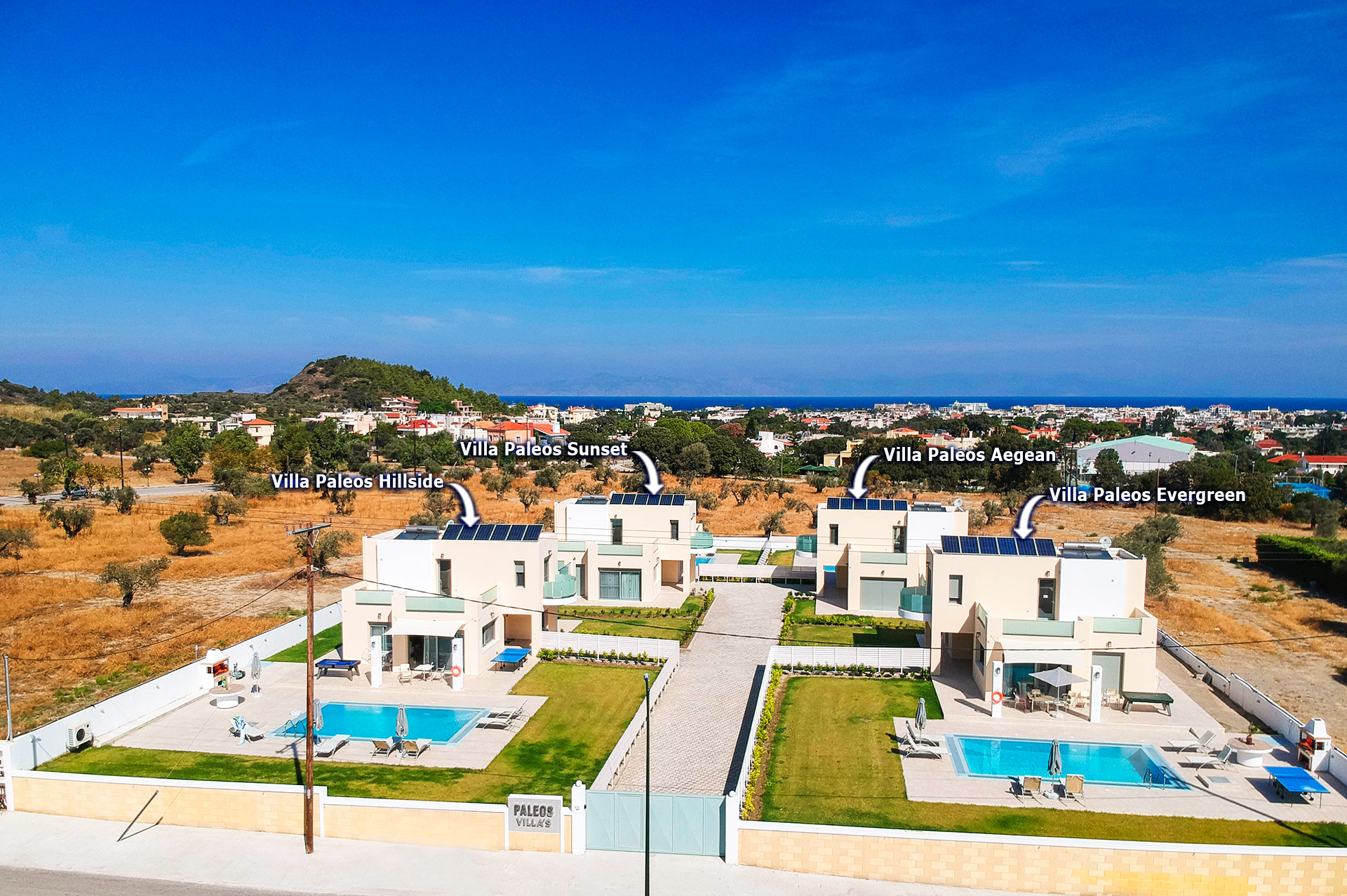 Villa Paleos Hillside In Ialyssos, Rhodes | Villa Plus