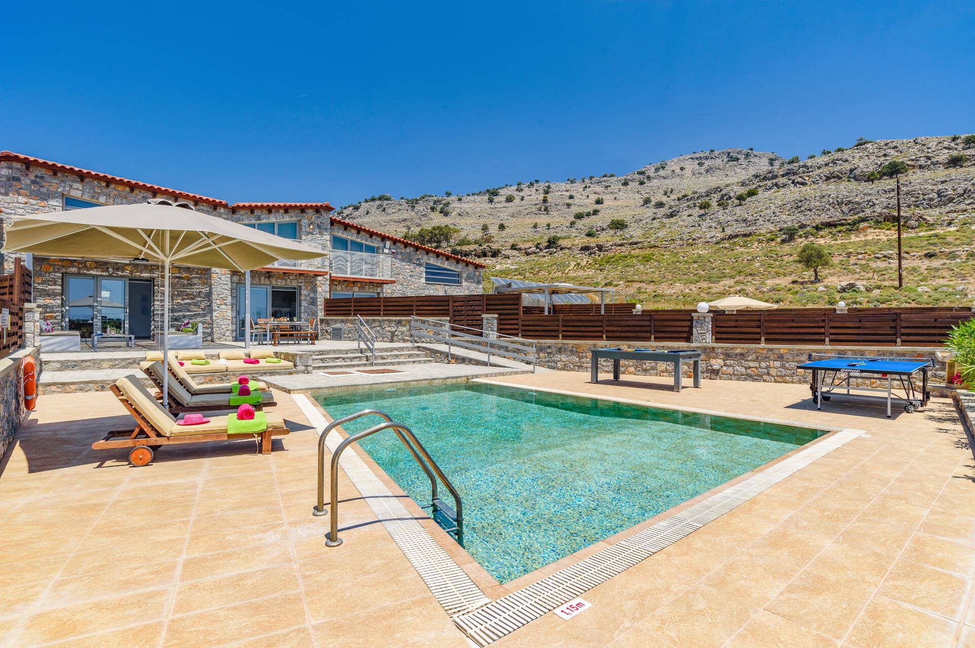 Villa Chloe Seastone In Lardos, Rhodes | Villa Plus