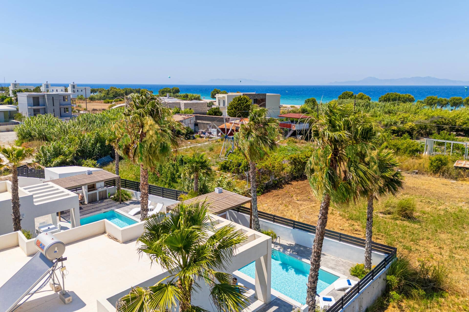 Villa Palm Vista In Kremasti, Rhodes | Villa Plus