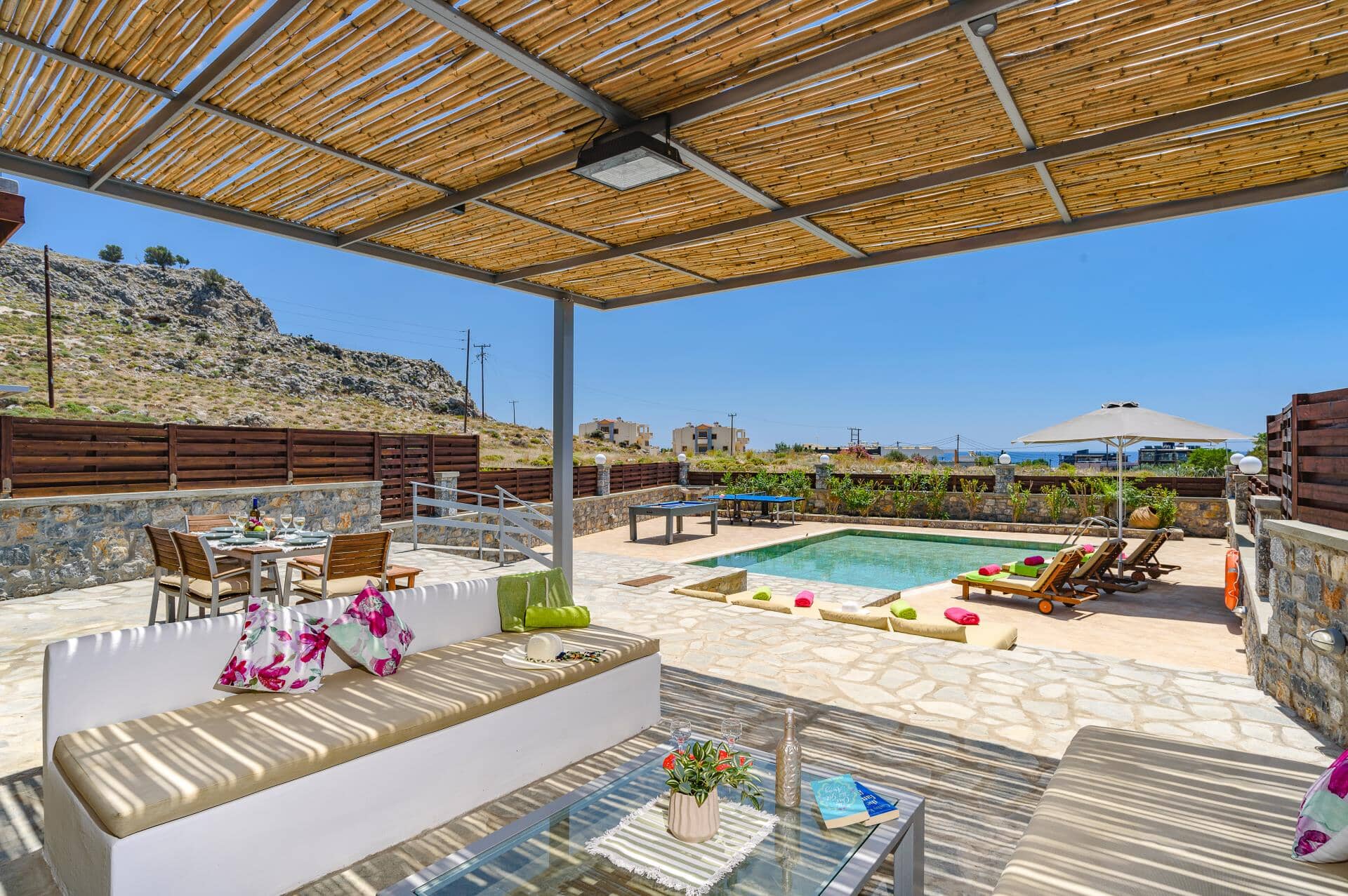 Villa Chloe Seastone In Lardos, Rhodes | Villa Plus