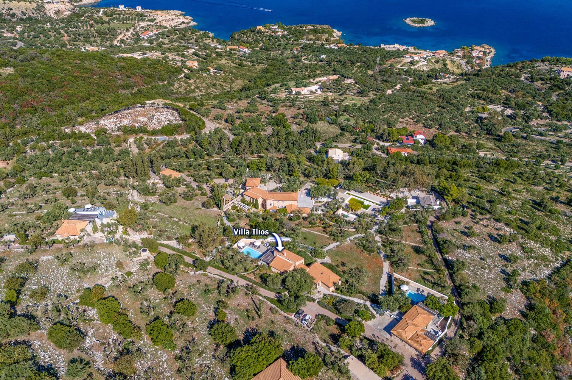 Villa Ilios In Agios Nikolaos, Zante | Villa Plus