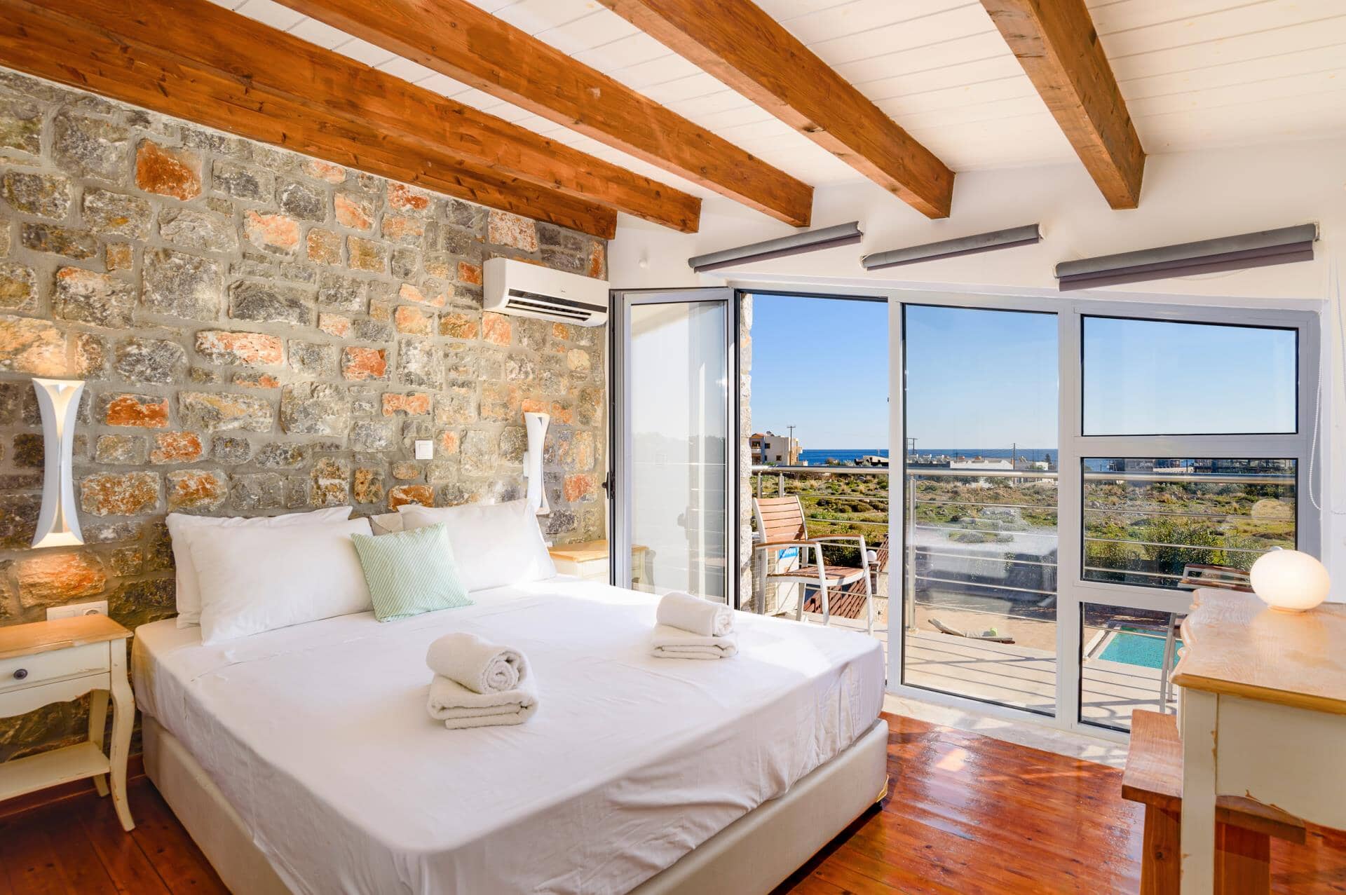 Villa Chloe Seastone In Lardos, Rhodes | Villa Plus