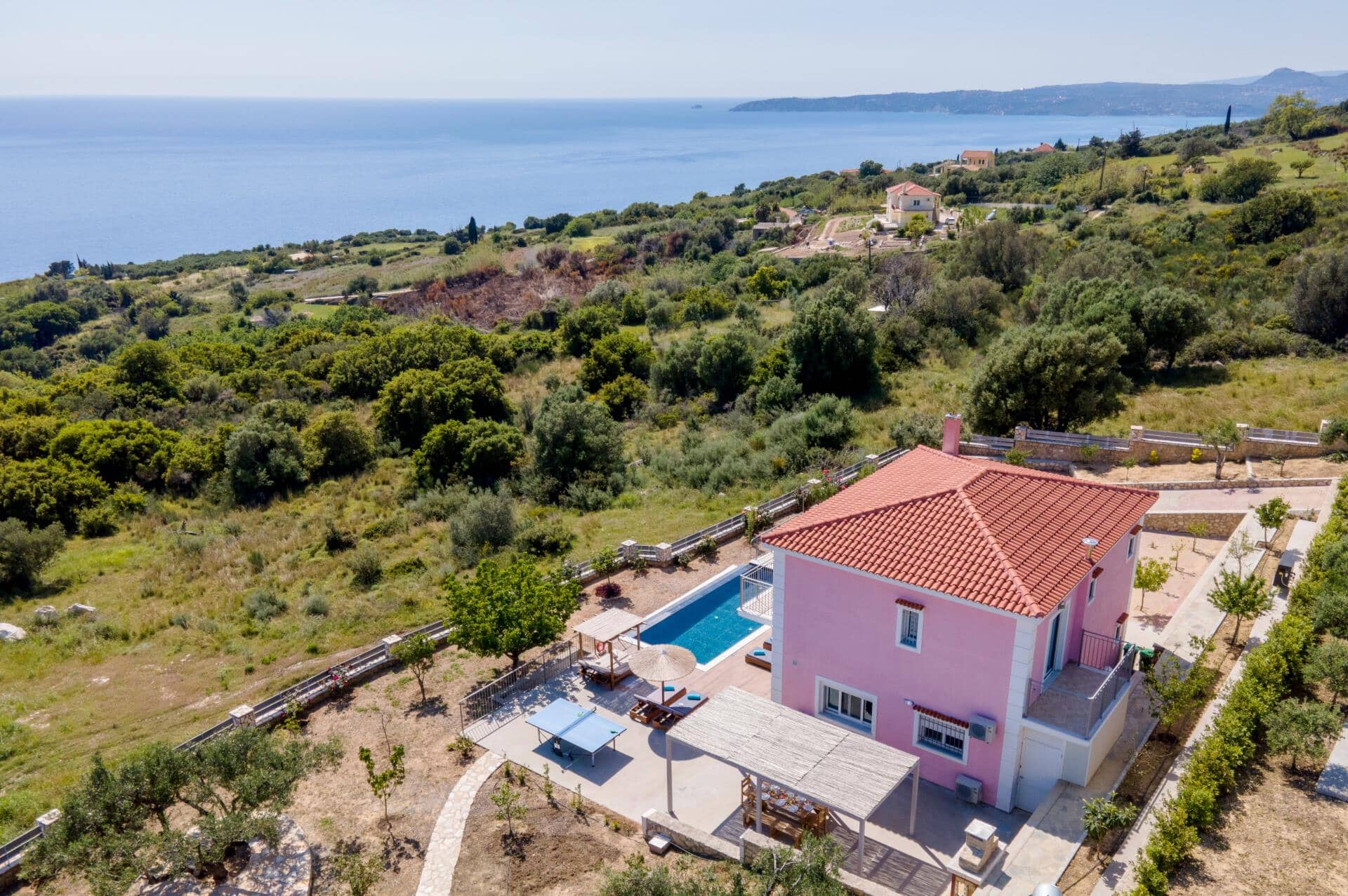 Villa Roz In Lourdas, Kefalonia | Villa Plus