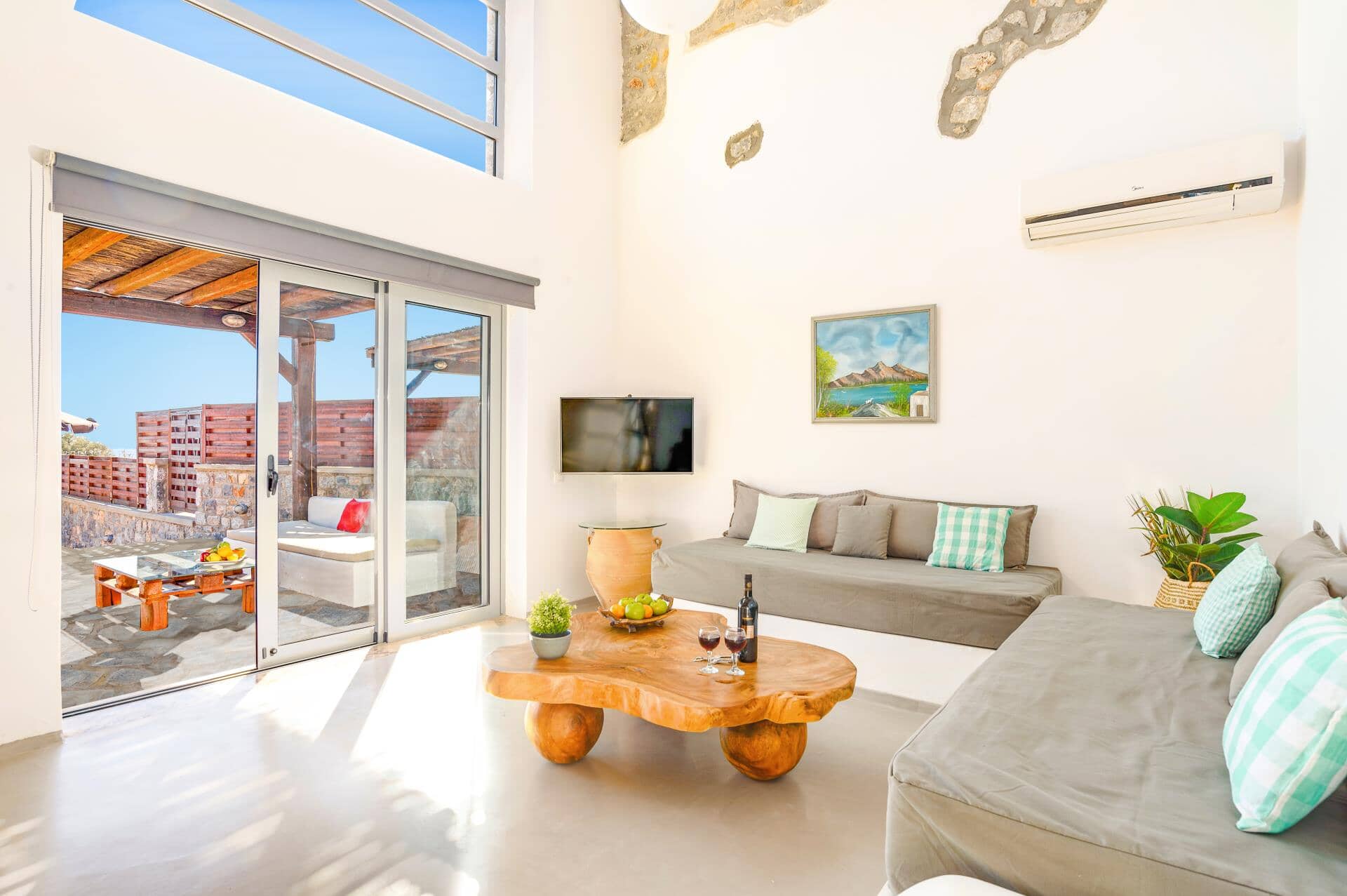 Villa Chloe Seastone In Lardos, Rhodes | Villa Plus