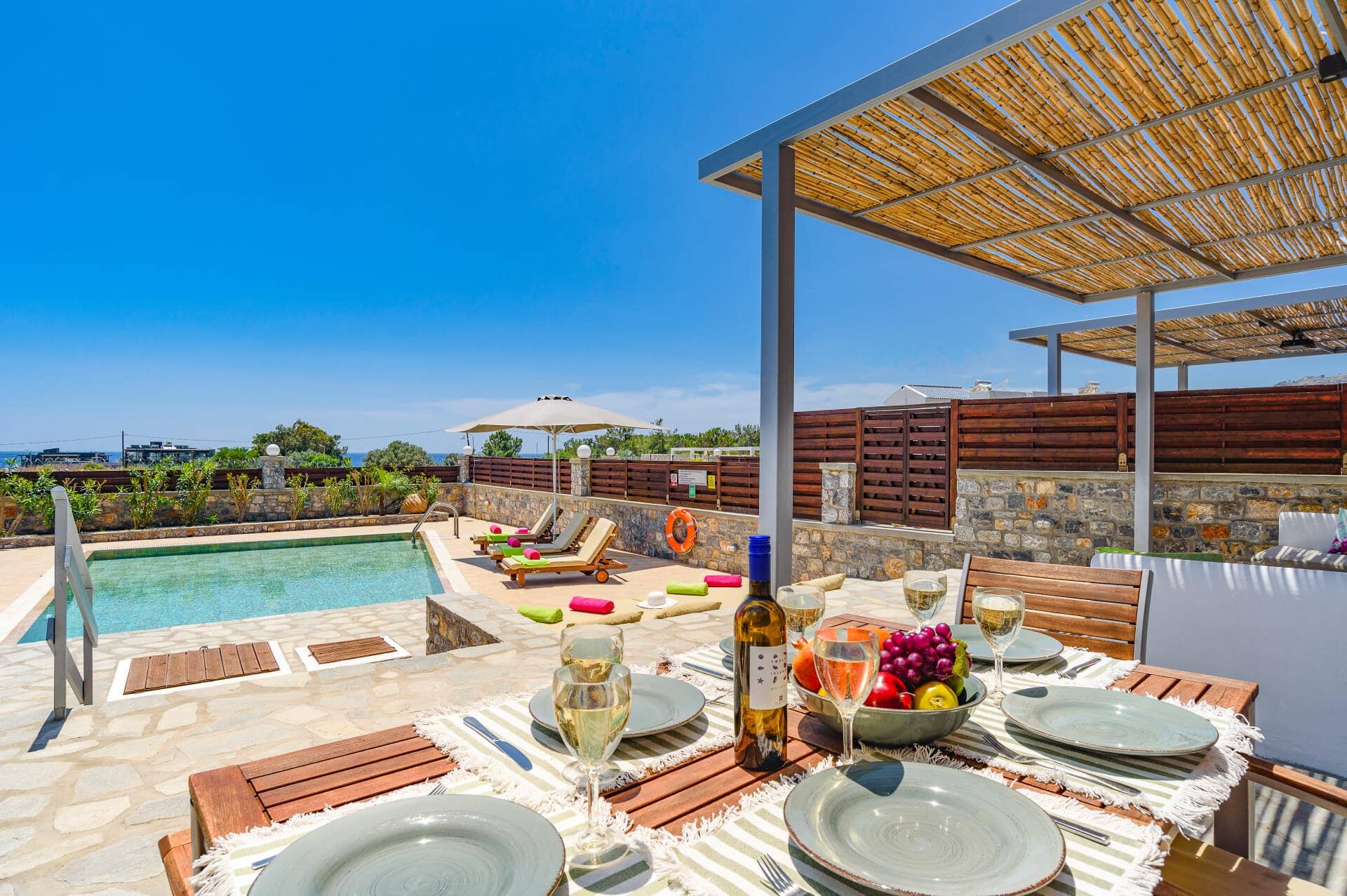 Villa Chloe Seastone In Lardos, Rhodes | Villa Plus